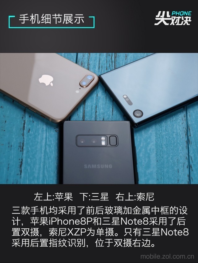 iPhone8Plus/三星Note8/索尼XperiaXZPremium对比测评，告诉你哪款值得买-中商情报网